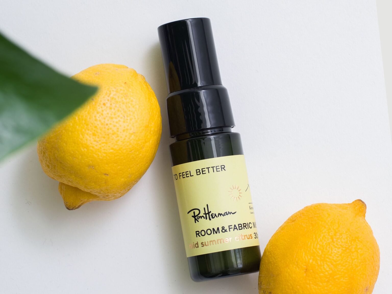 Ron Herman Cosmeticsより、フレッシュなレモンの香りが広がるルーム＆ファブリックミストの新しい香りが新登場 | 株式会社 ...